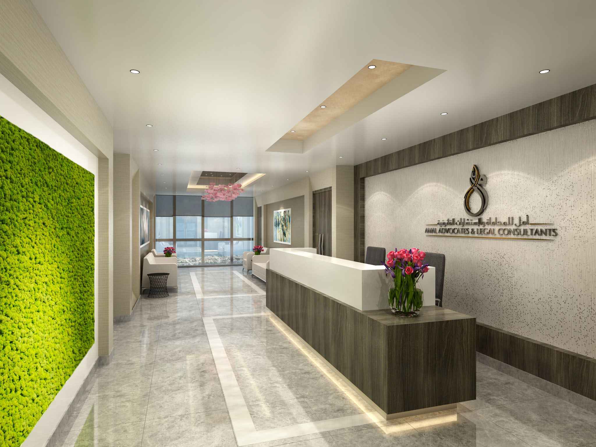 Reception Wall Design - Interior Designs